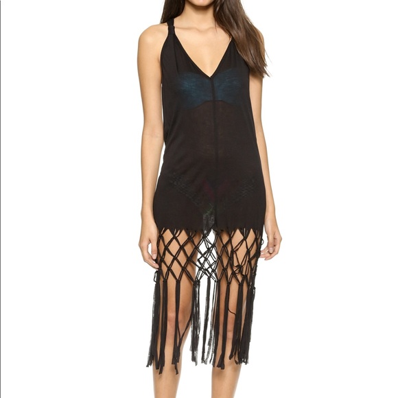 Milly | Swim | Milly Jersey Macrame Cover Up Dress | Poshmark